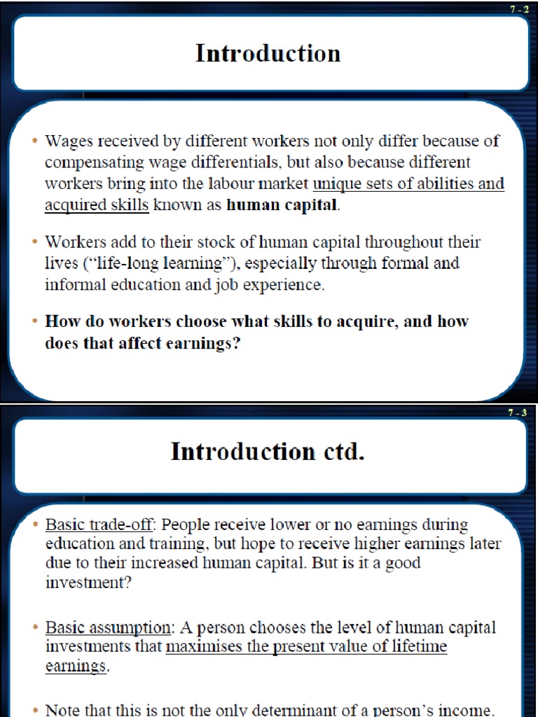 Borjas Chapter 6 | PDF