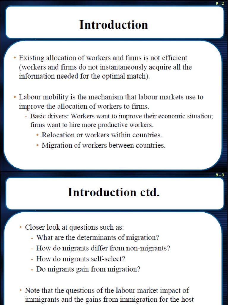 Borjas Chapter 8 | PDF