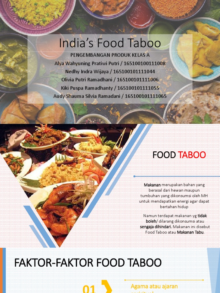 India's Food Taboo | PDF