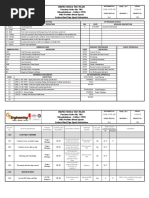 QC Dossier For Mechanical Completion: Index | PDF | Engineering ...