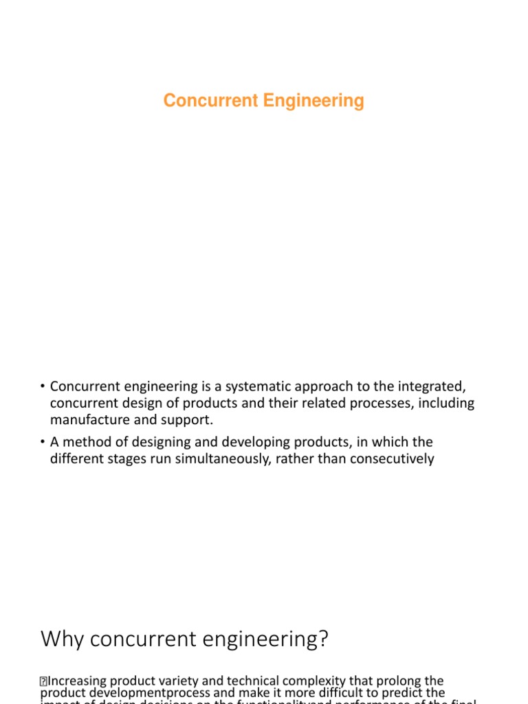 Concurrent Engineering | PDF