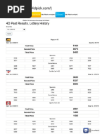 Magnum Life Prize Structure English | PDF