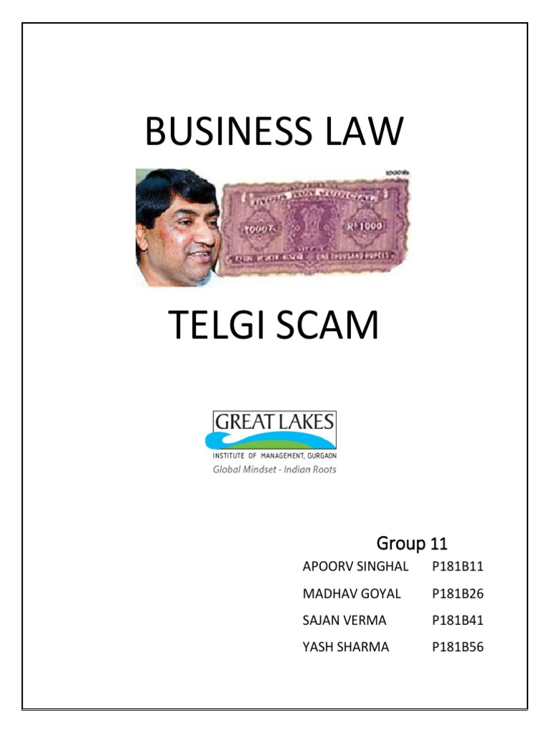 Telgi Stamp Scam Overview | PDF | Misconduct | Law Enforcement