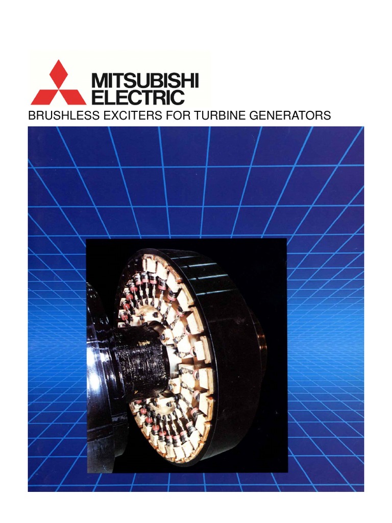 Brushless Exciters for Turbine Generators | PDF | Electric Generator ...
