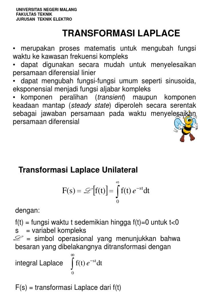 05 Transformasi Laplace | PDF