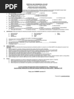 1ST Quarterly Exam Entrep 9 | PDF | Partnership | Entrepreneurship