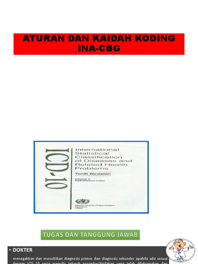 Aturan Dan Kaidah Koding Ina-Cbg | PDF