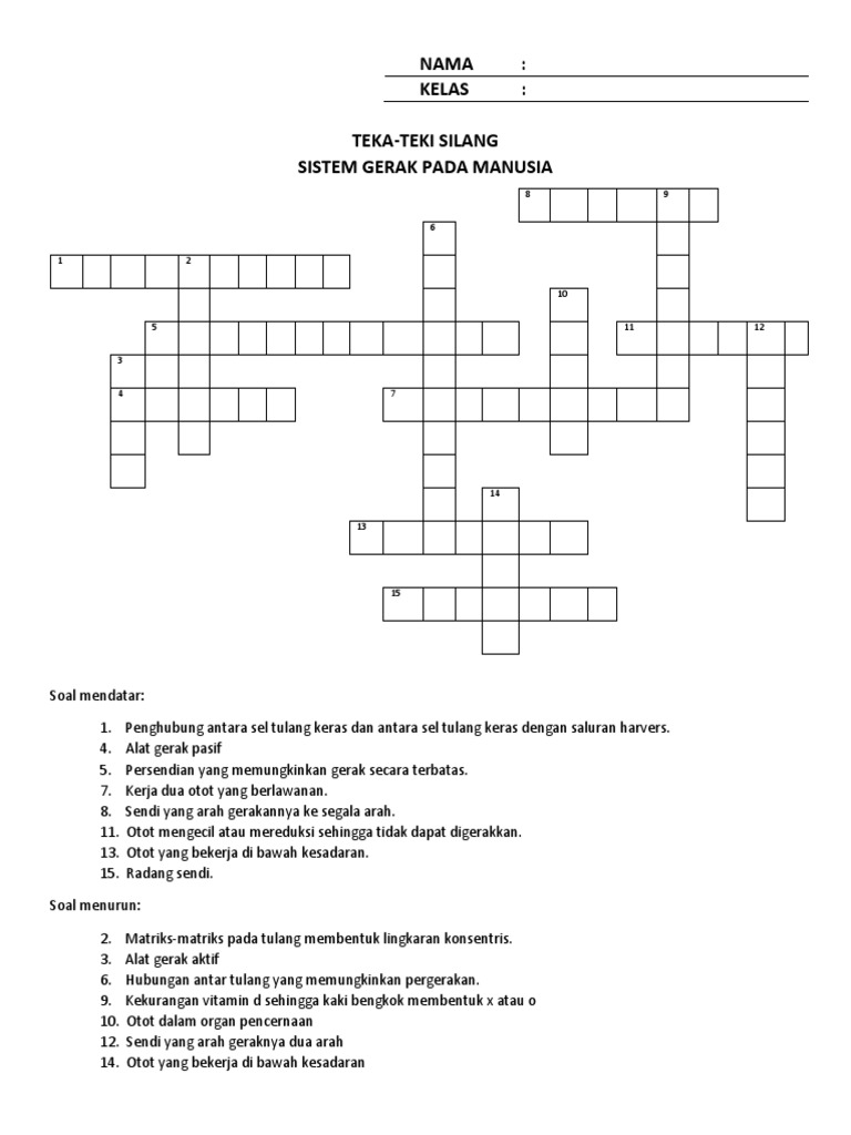 Soal TTS | PDF