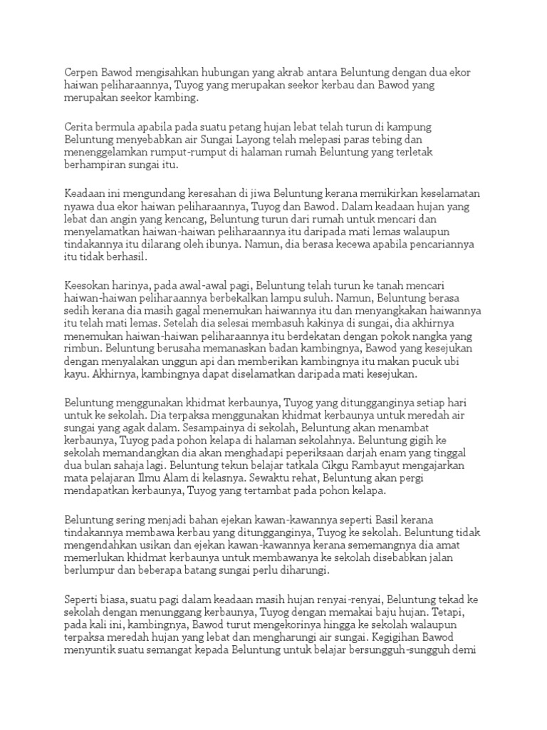 Sinopsis Bawod | PDF