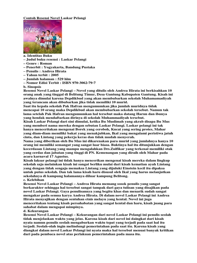 Contoh Resensi Buku | PDF