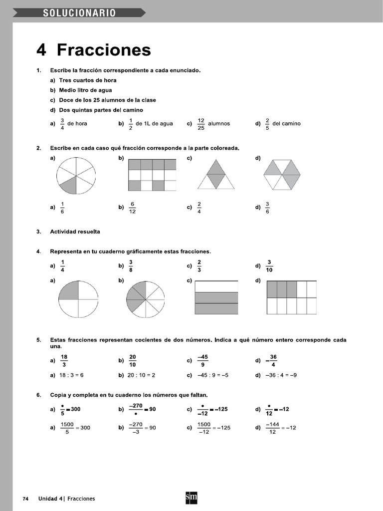 Solucionario Mate Tema 4 Savia 2º Eso PDF | PDF