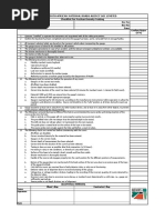 Project Mobilisation Schedule/ Checklist | PDF | Business