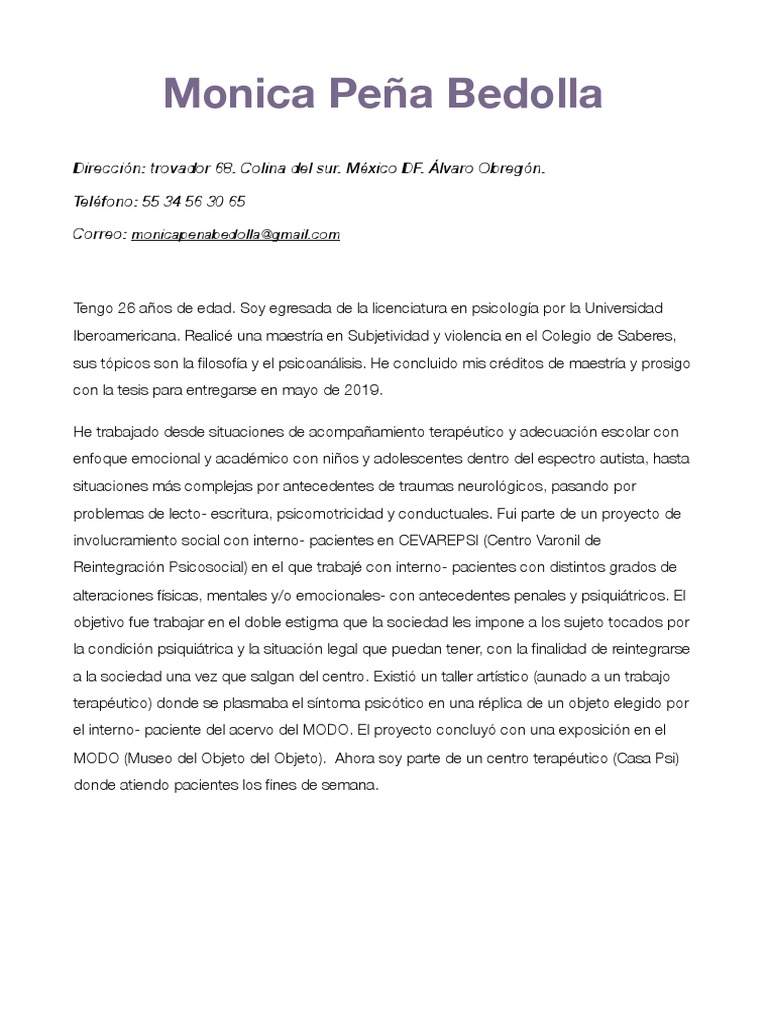 HJJHHJ | PDF | Psicoanálisis | Espectro autista