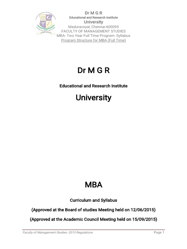 MBA Project | PDF