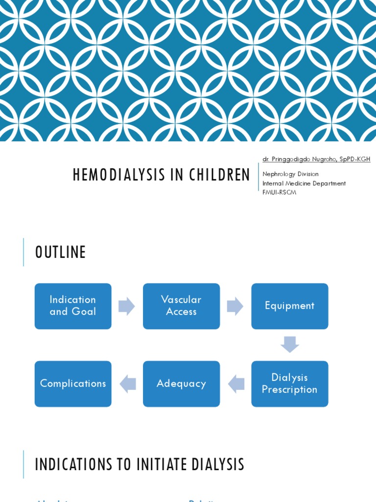 Hemodialysis in Children | PDF | Hemodialysis | Dialysis