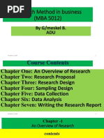 CHAPTER 1 - Accounting Research Methods | PDF | Accounting | Science