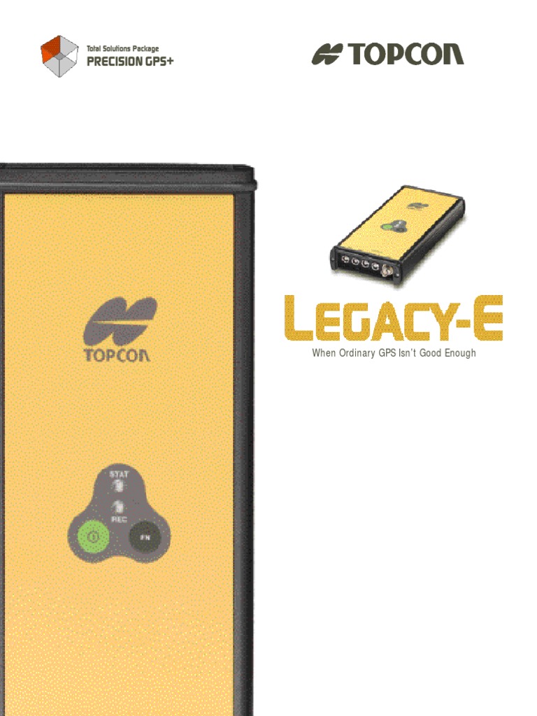 Topcon Legacy | PDF | Global Positioning System | Radio