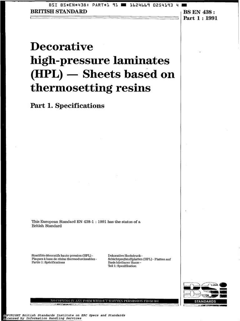 BS En438 1 | PDF | Materials | Building Materials