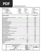Siemens Motor Data Sheet | PDF | Electric Motor | Metrology