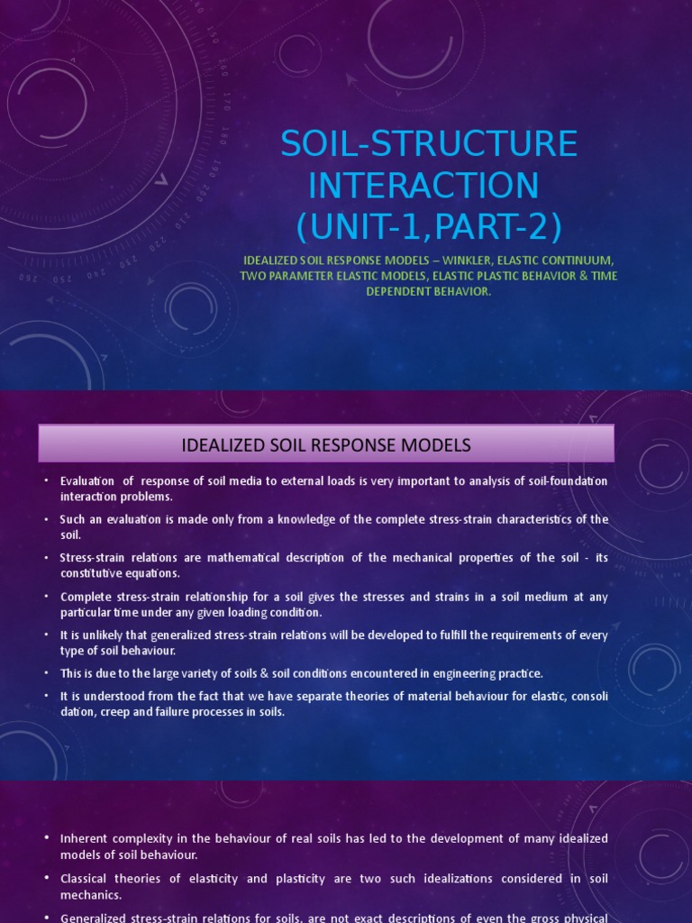 Winkler Model in Soil-Structure Interaction | PDF | Linear Elasticity ...