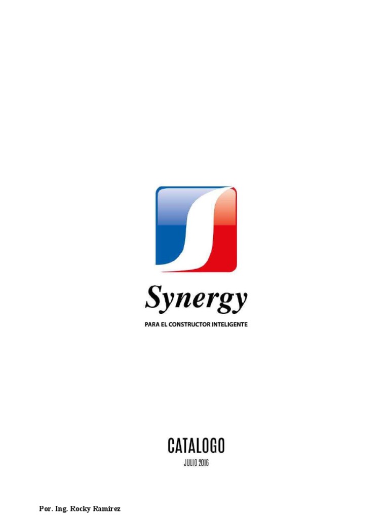 CATALOGO 2016 Synergy Bolivia - Rocky Ramirez | PDF