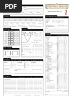 Star Wars RPG (D6) - Character Sheet v1.1 | PDF | Role Playing ...