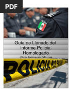 Curso de Informe Policial Homologado | PDF