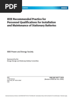 Ieee 450-2020 | PDF | Electricity | Physical Quantities