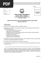 UTech Accommodation Application Form | PDF | Dormitory