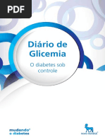 Planilha Diária para Controle Da Glicemia | PDF