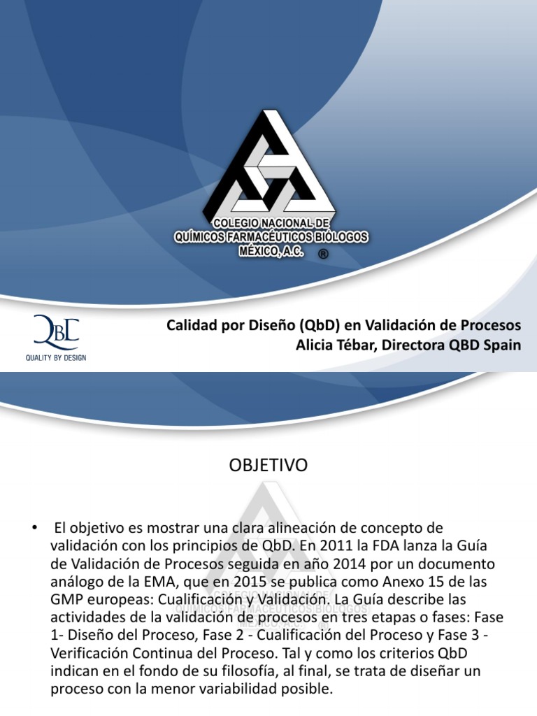 QBD PDF | PDF | Métodos de evaluación | Estadísticas