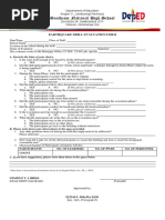 Earthquake Drill Evaluation Form | PDF | Disaster Preparedness ...