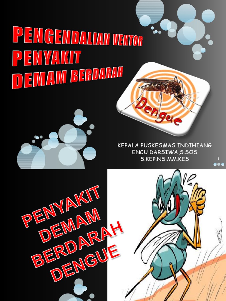 Vektor Penyakit DBD: Nyamuk Aedes Aegypti | PDF