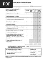 Columbia Suicide Severity Rating Scale (C-SSRS) - Screener With Triage ...