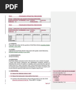 SOP For Verification of Weighing Balances | PDF | Weighing Scale | Weight