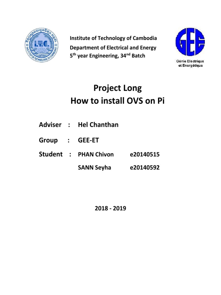 How To Install OVS On Pi PDF | PDF | Network Switch | Computer Network