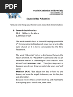 Religious Education S.B.A | PDF | Seventh Day Adventist Church ...