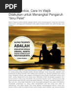 35 Mantra Ilmu Pelet Langsung Kena Yang-1 | PDF | Gaya Hidup