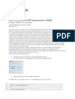 PDF Merge - ABAP Program | PDF | Control Flow | Software Engineering