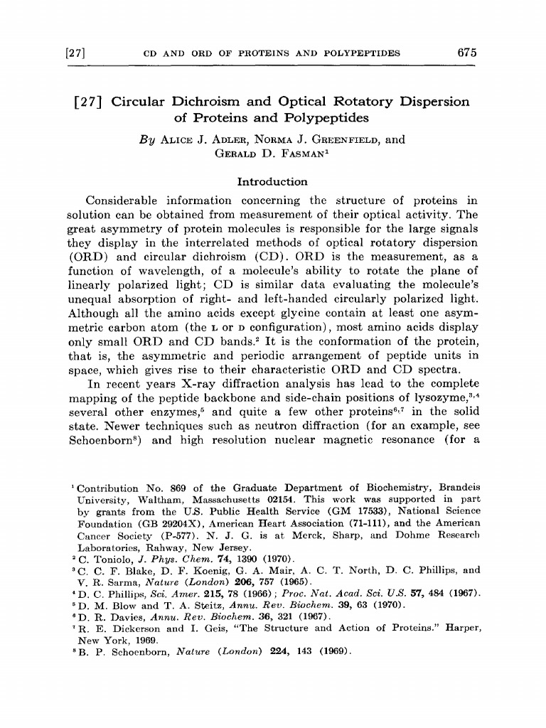 CD Spectros | PDF | Refractive Index | Mole (Unit)