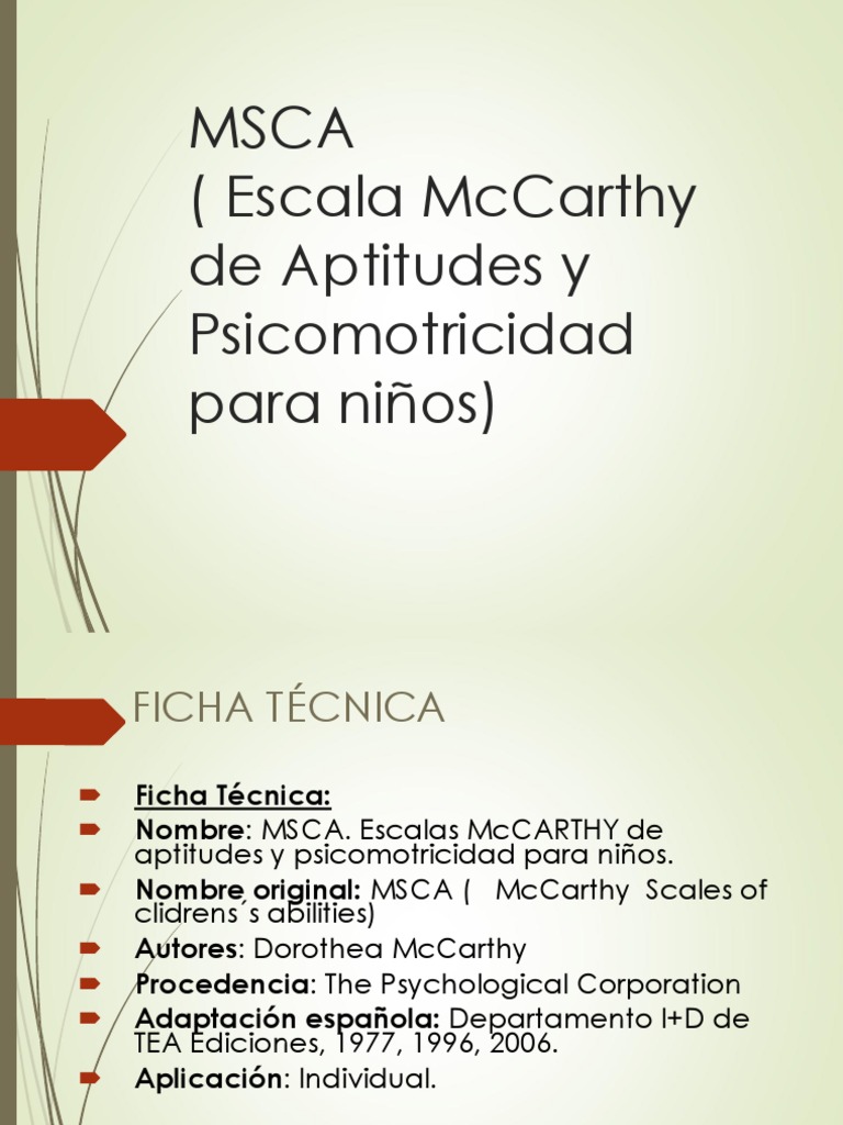 MC Carthy | PDF | Memoria | Ciencia cognitiva
