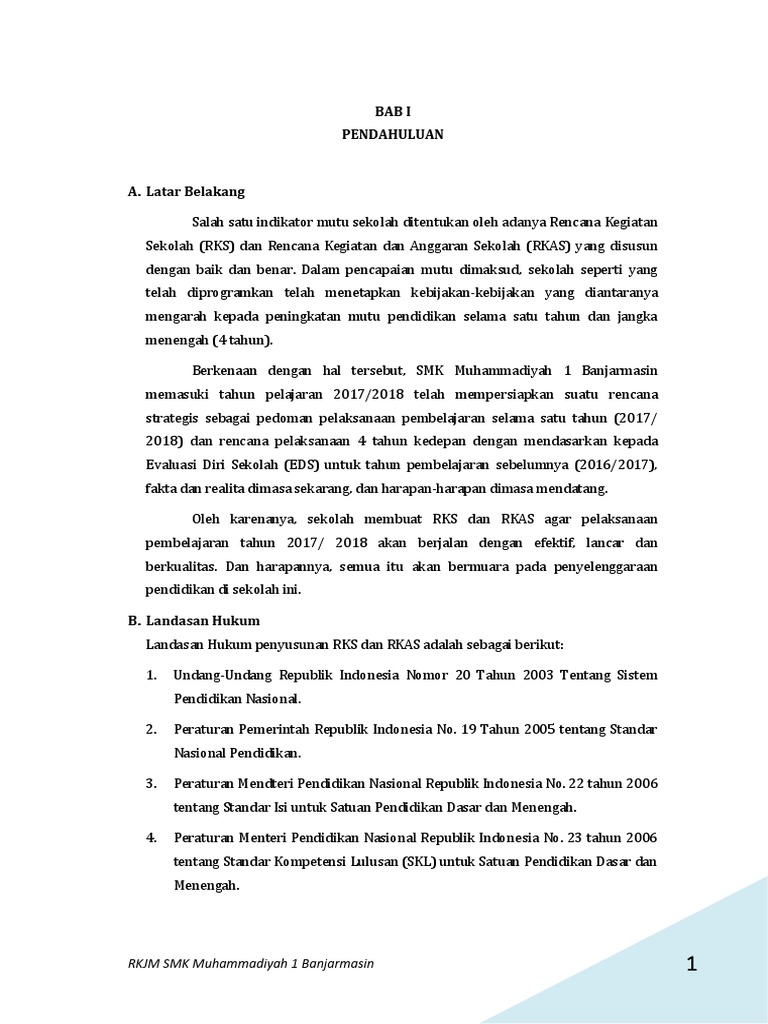 RKJM SMK Muh-1 BJM | PDF
