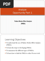 PFMEA Template | PDF | Analysis