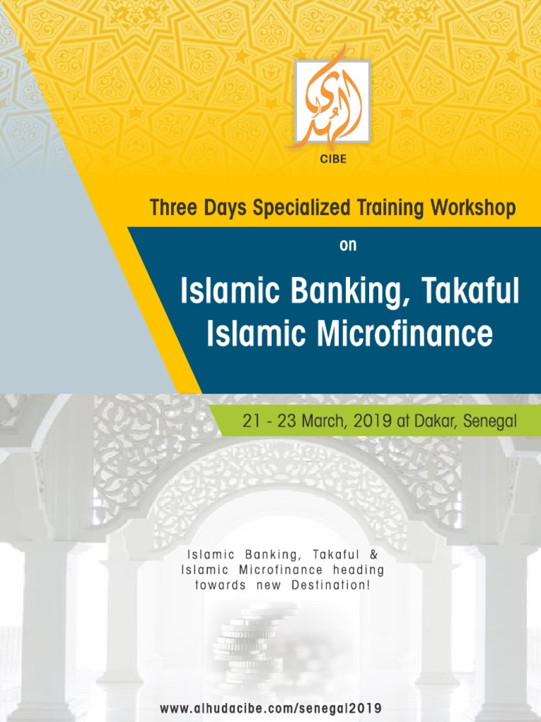 Islamic Banking, Takaful and Islamic Microfinance Training | PDF