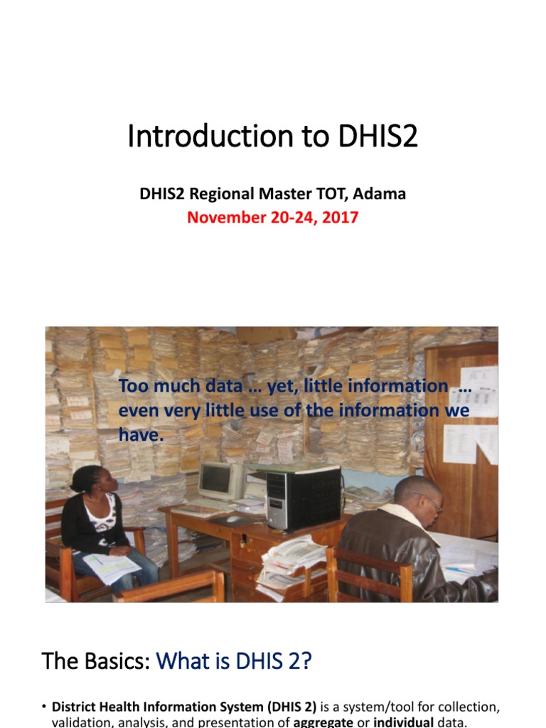 1 - Introduction to DHIS2.pptx | Databases | Computing