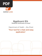 DataFlow Process for DoH Licensing | PDF | United Arab Emirates ...