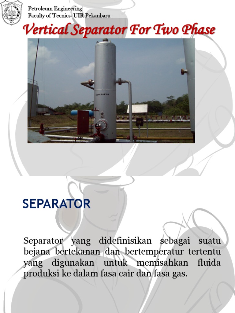 Separator Vertikal 2 Fasa | PDF
