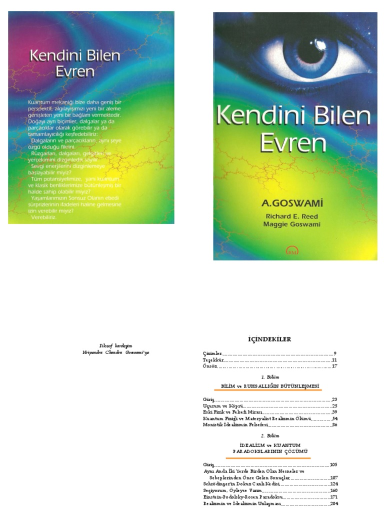A. Goswami-Kendini Bilen Evren PDF | PDF