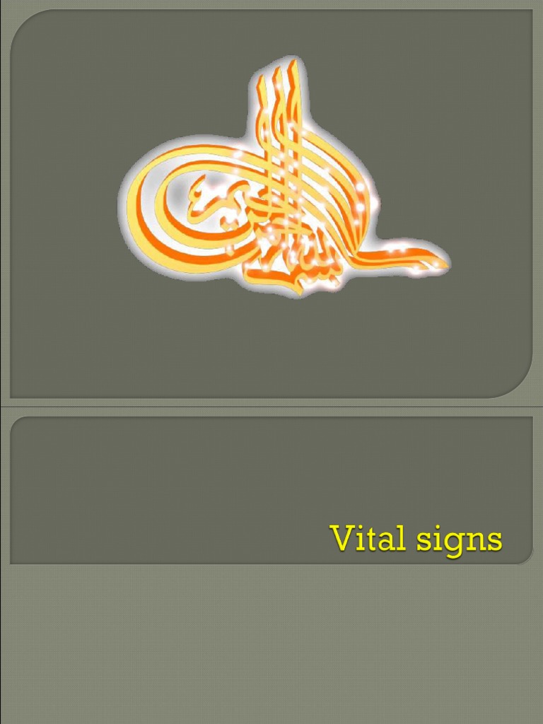 Vital Sign | Download Free PDF | Blood Pressure | Pulse