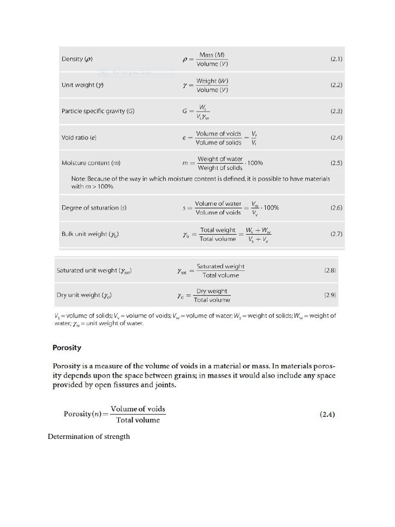 Rock Mechanics | PDF